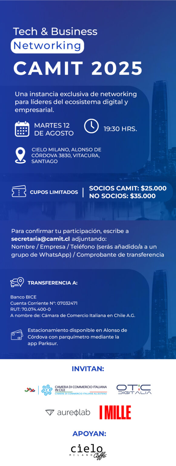 Tech & Business Networking CAMIT 2025 | CNC